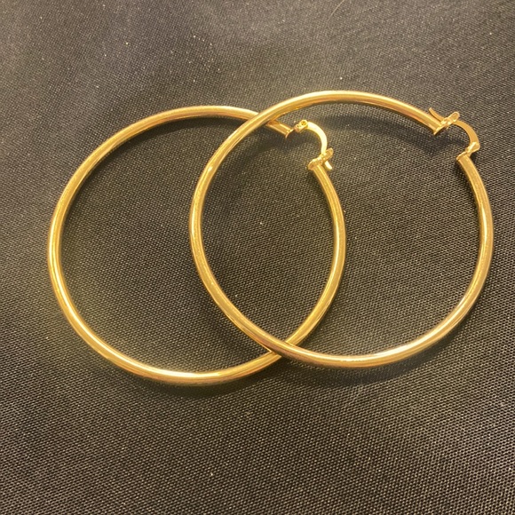 Jewelry | Laminated Gold Earrings | Poshmark